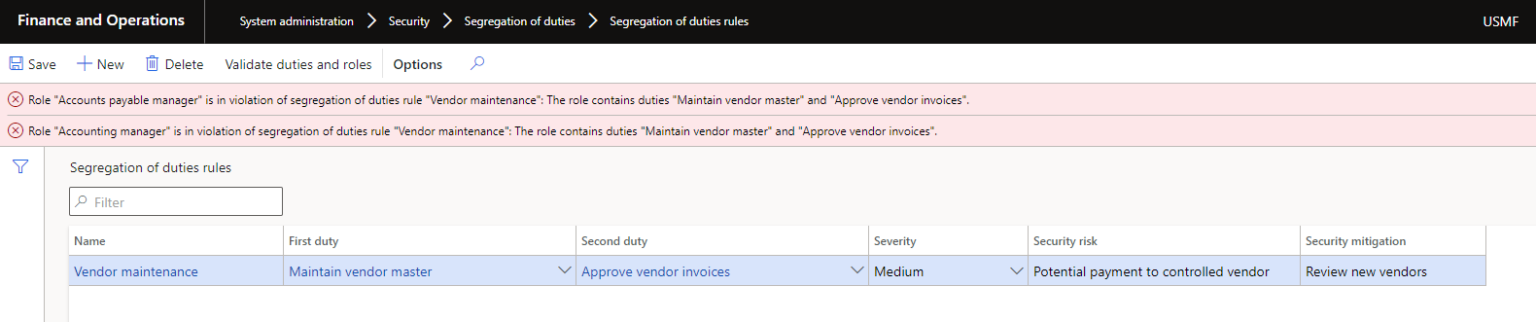 Dynamics 365 Segregation of Duties 101 | Ellipse Solutions Dynamics 365 Segregation of Duties 101 | Ellipse Solutions